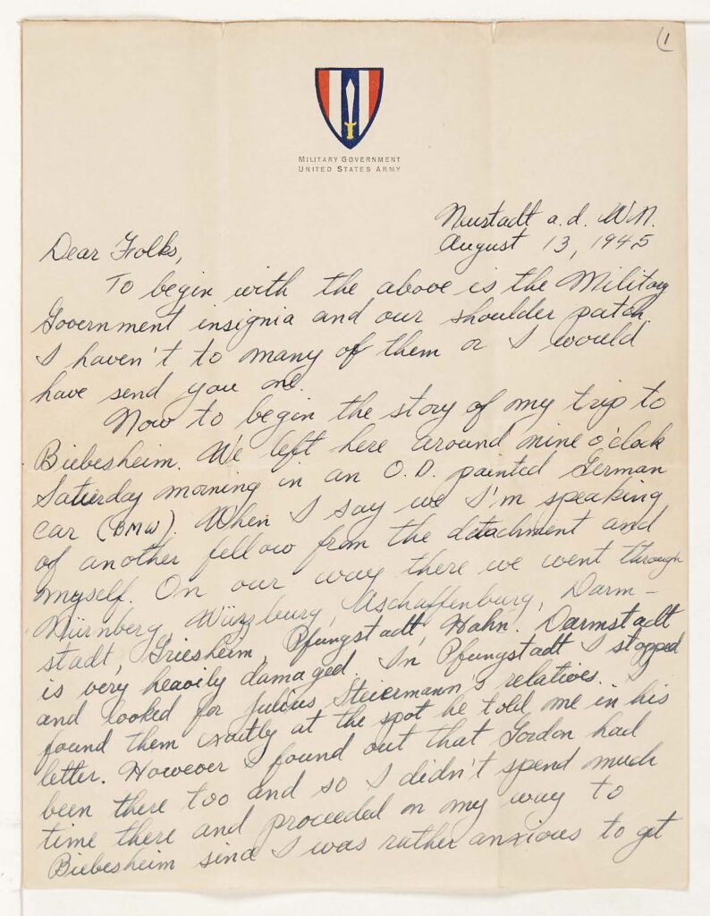World War II Letters Give a Personal Glimpse of History - WashU Libraries