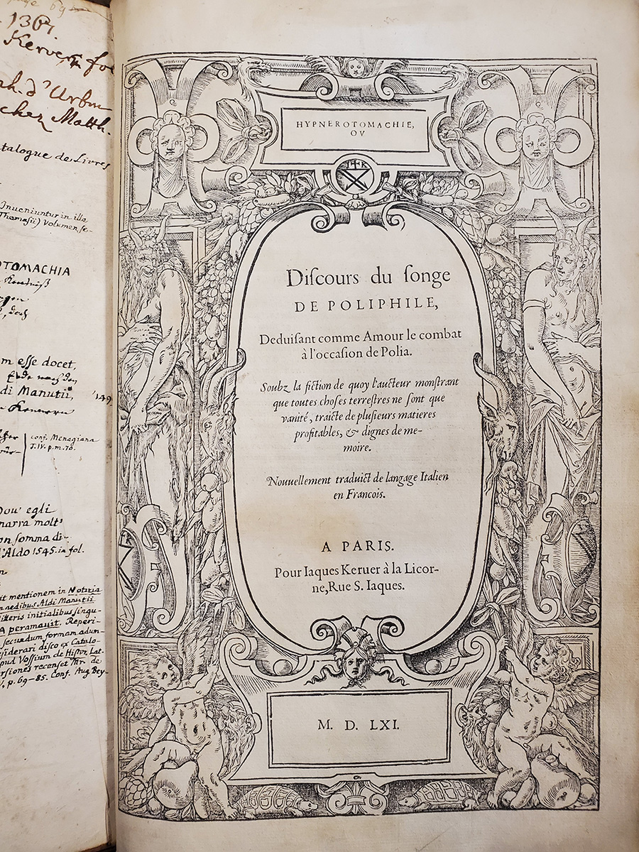 The Libraries Acquire a Rare Book of the French and Italian Renaissance ...