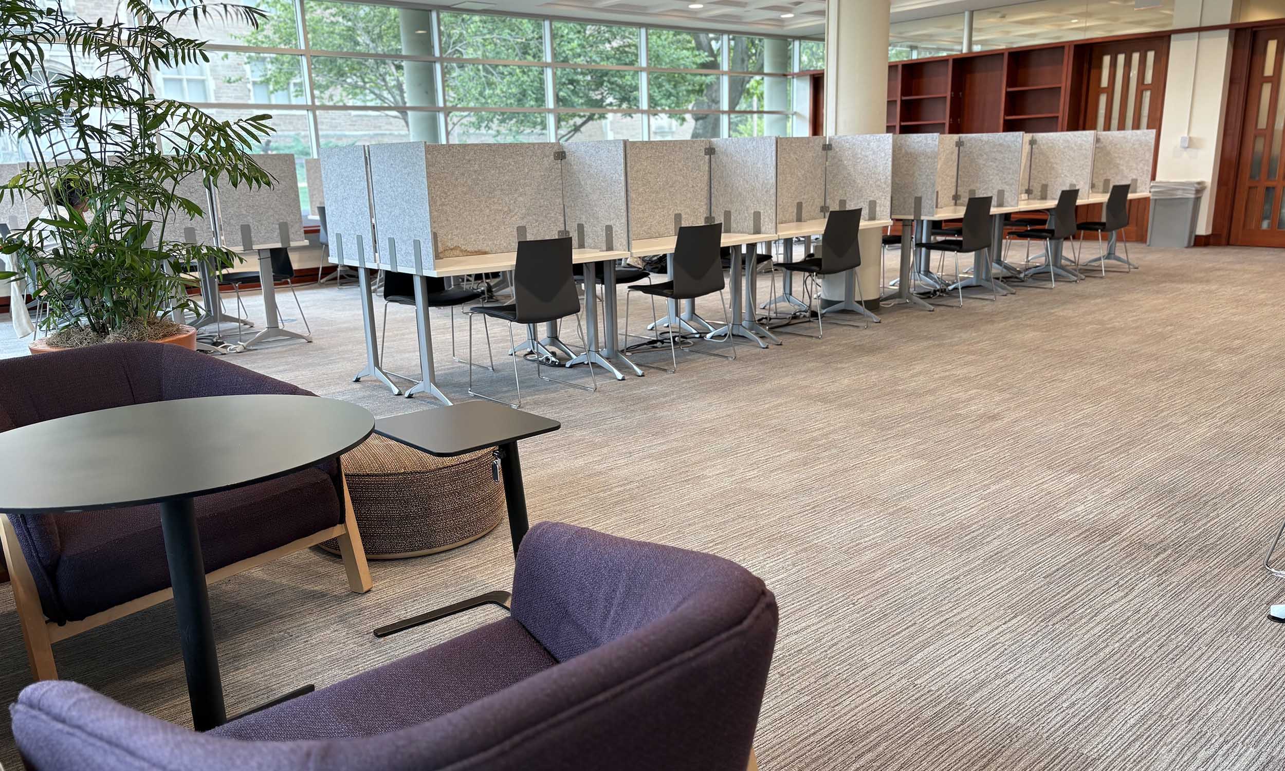 Northwest Corner Study Carrels - WashU Libraries